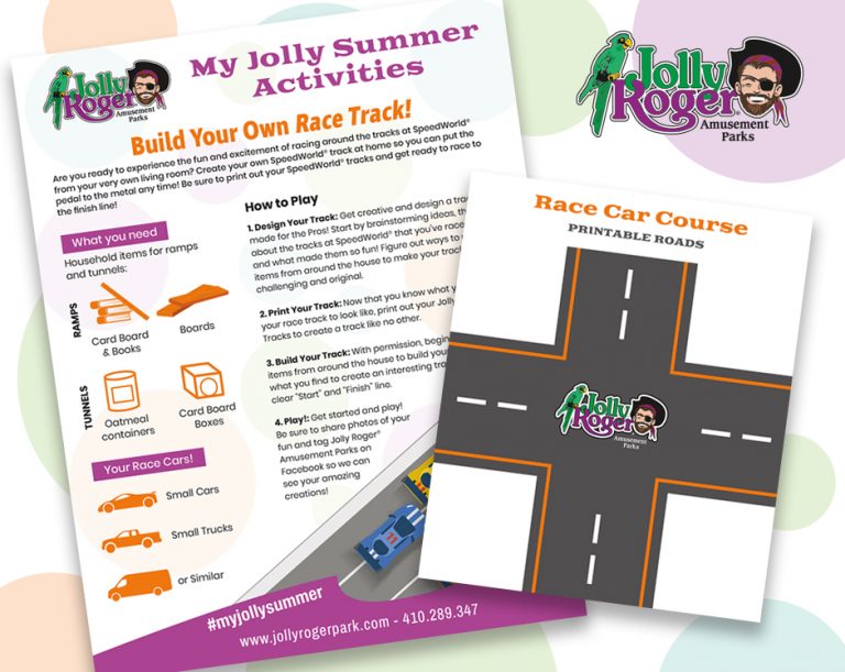 Jolly Roger® Activity Pages | Amusement Parks, Water Parks, Rides Ocean ...