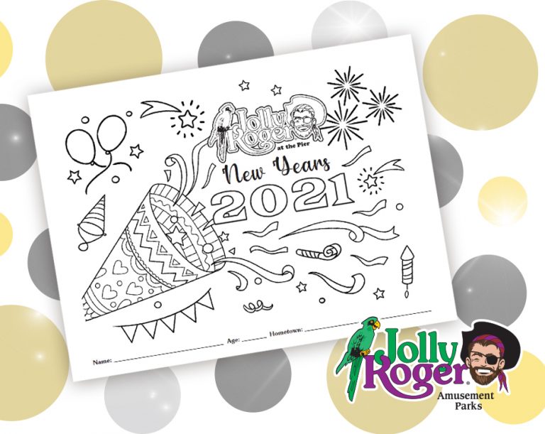 Jolly Roger® Activity Pages | Amusement Parks, Water Parks, Rides Ocean ...